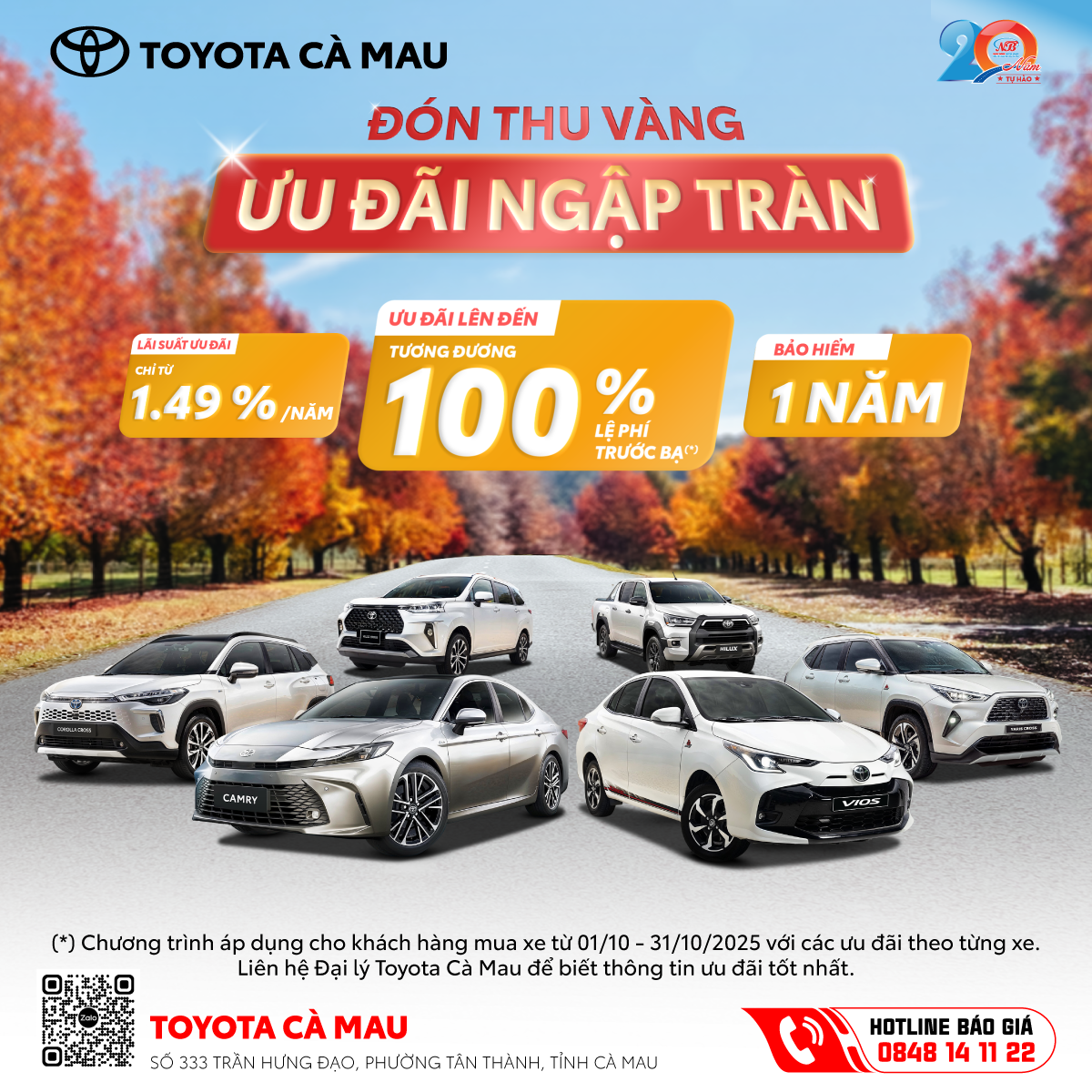 Toyota CÀ MAU | Đại lý chính thức của Toyota Việt Nam